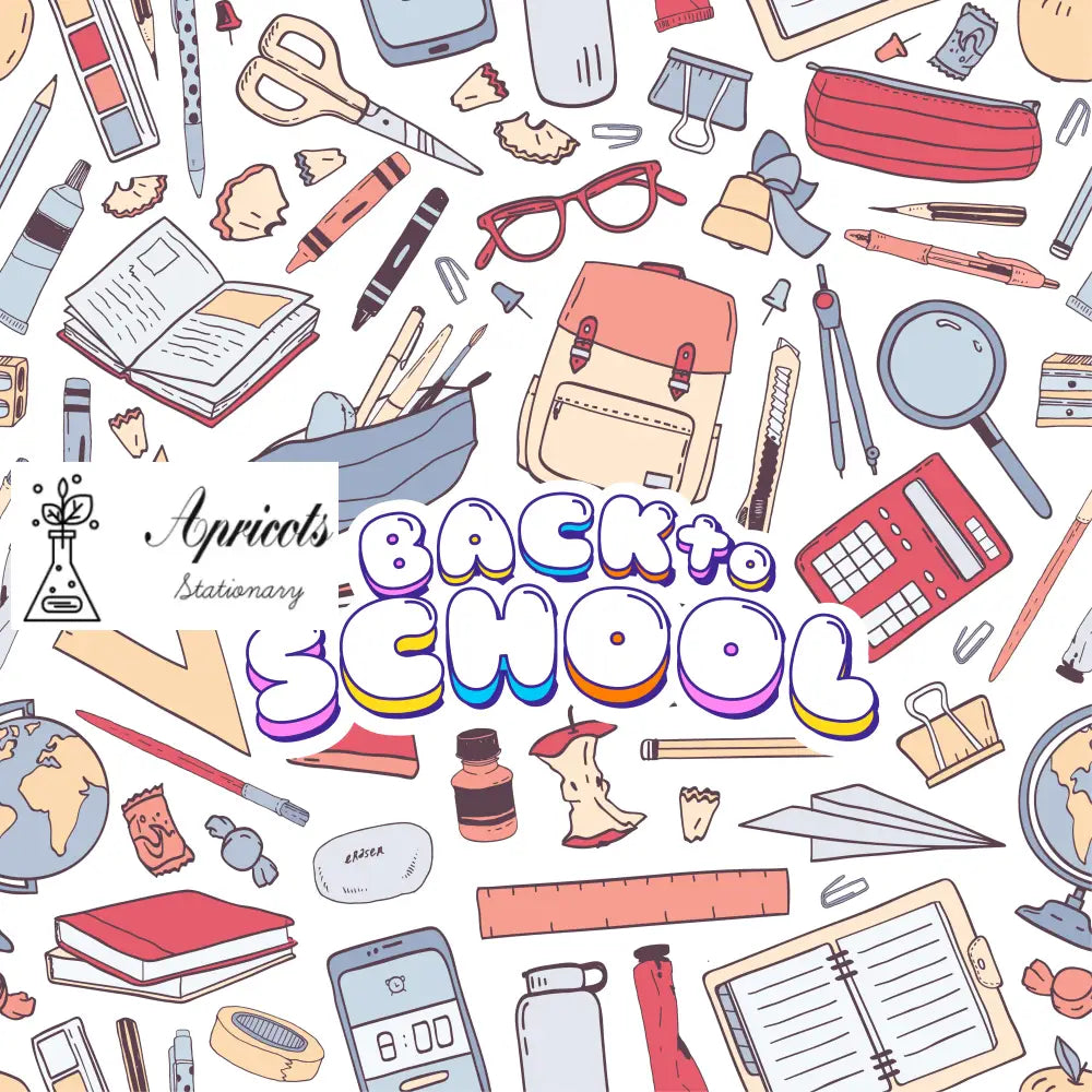 Back to School Announcement Bulletin Board – Apricots Stationary